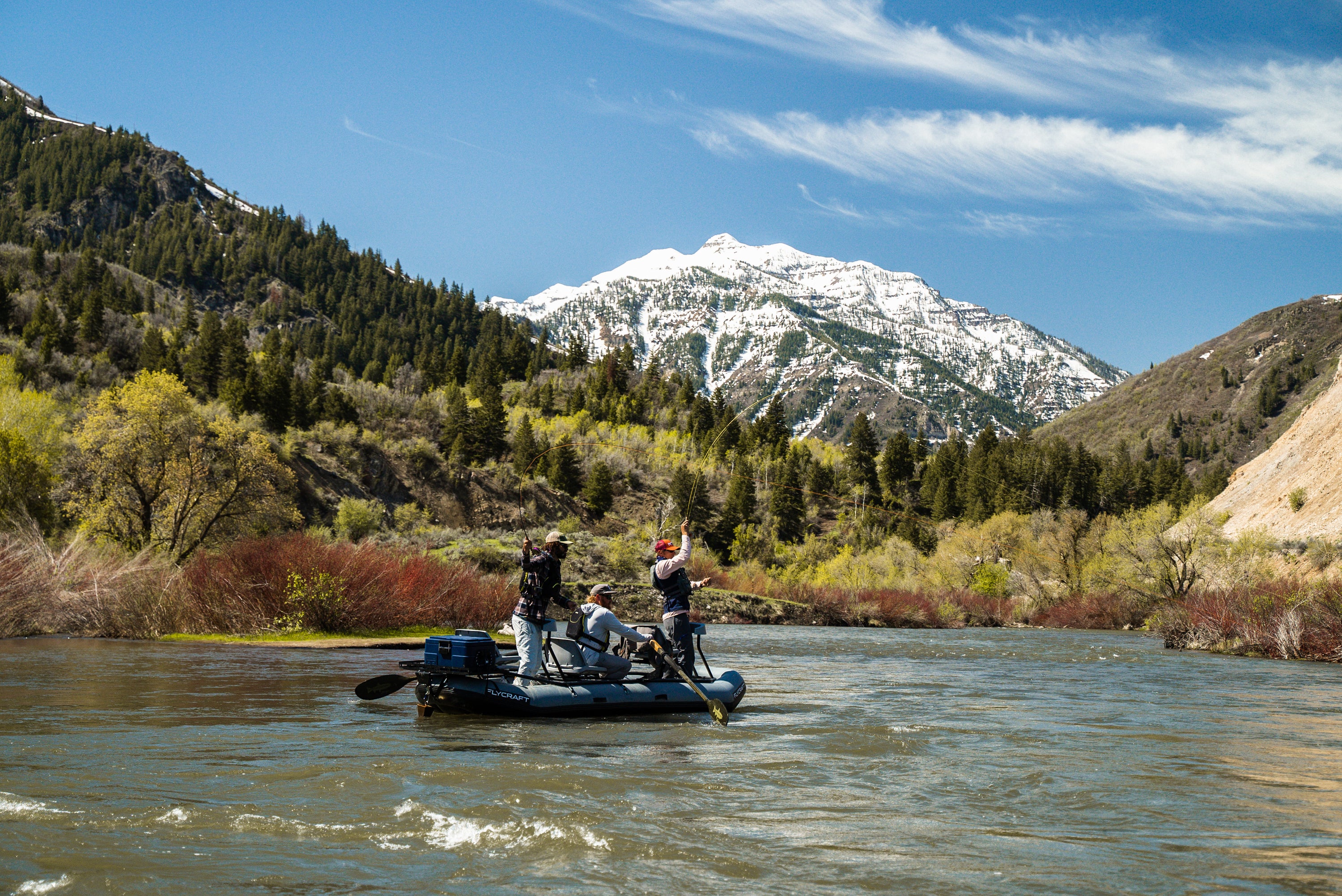 VIDEO: Fly Fishing the Lower Provo River In A Flycraft – Utah's Trout ...