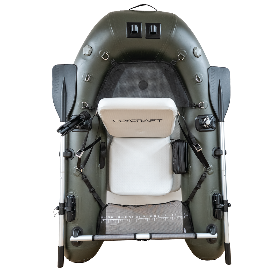 Best Inflatable boat for fishing | Patrol Raft (one-man) - FLYCRAFT USA