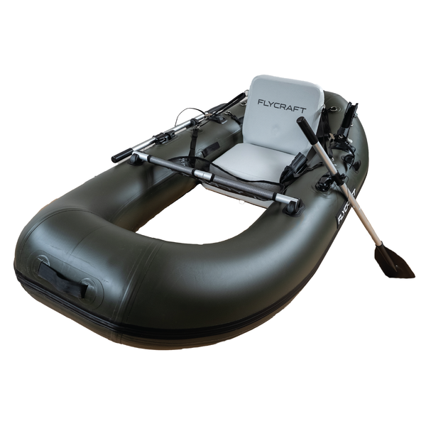 Flycraft's Inflatable Fishing Boat: Recon (1-Man) - FLYCRAFT USA