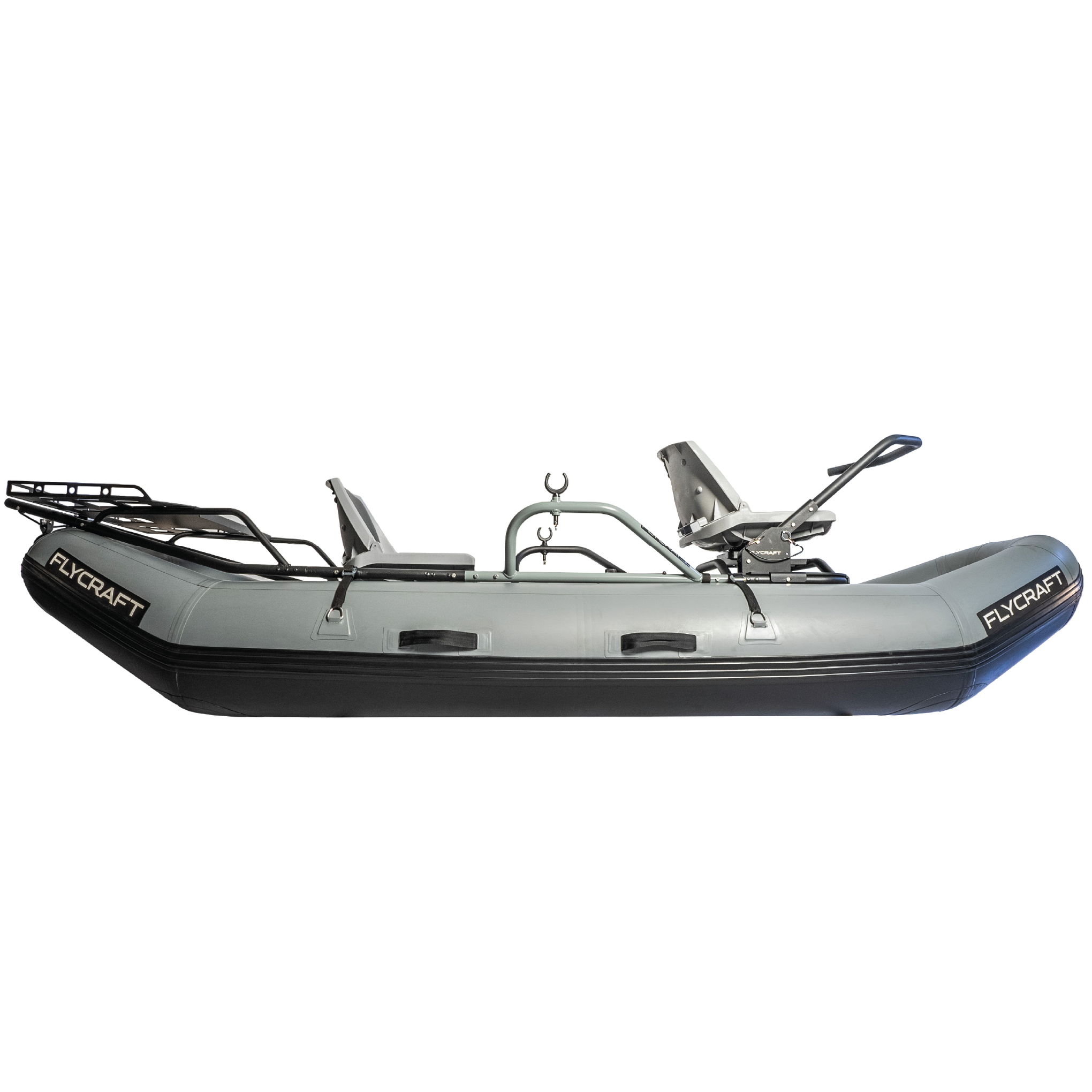 Best Inflatable boat for fishing | Stealth 2.0 Pro Package - FLYCRAFT USA